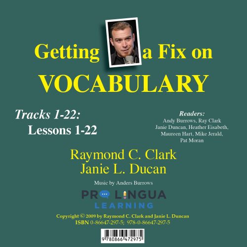 Getting a Fix on Vocabulary – Pro Lingua Learning